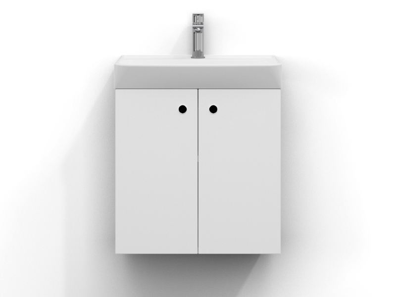 Svedbergs Baderom - Intro servantskap 55x35 cm | 2 dører | 20 års garanti